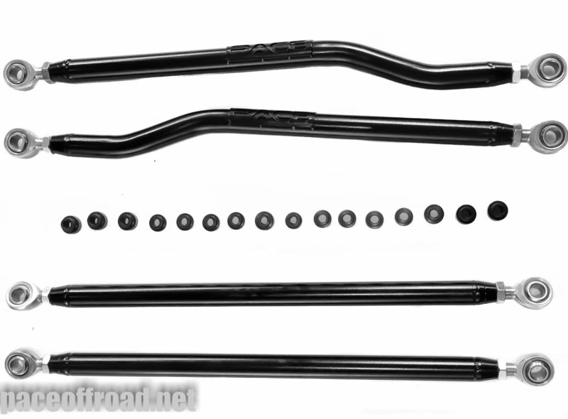 RZR High Clearance Rear Radius Rod Kit – Pace Offroad