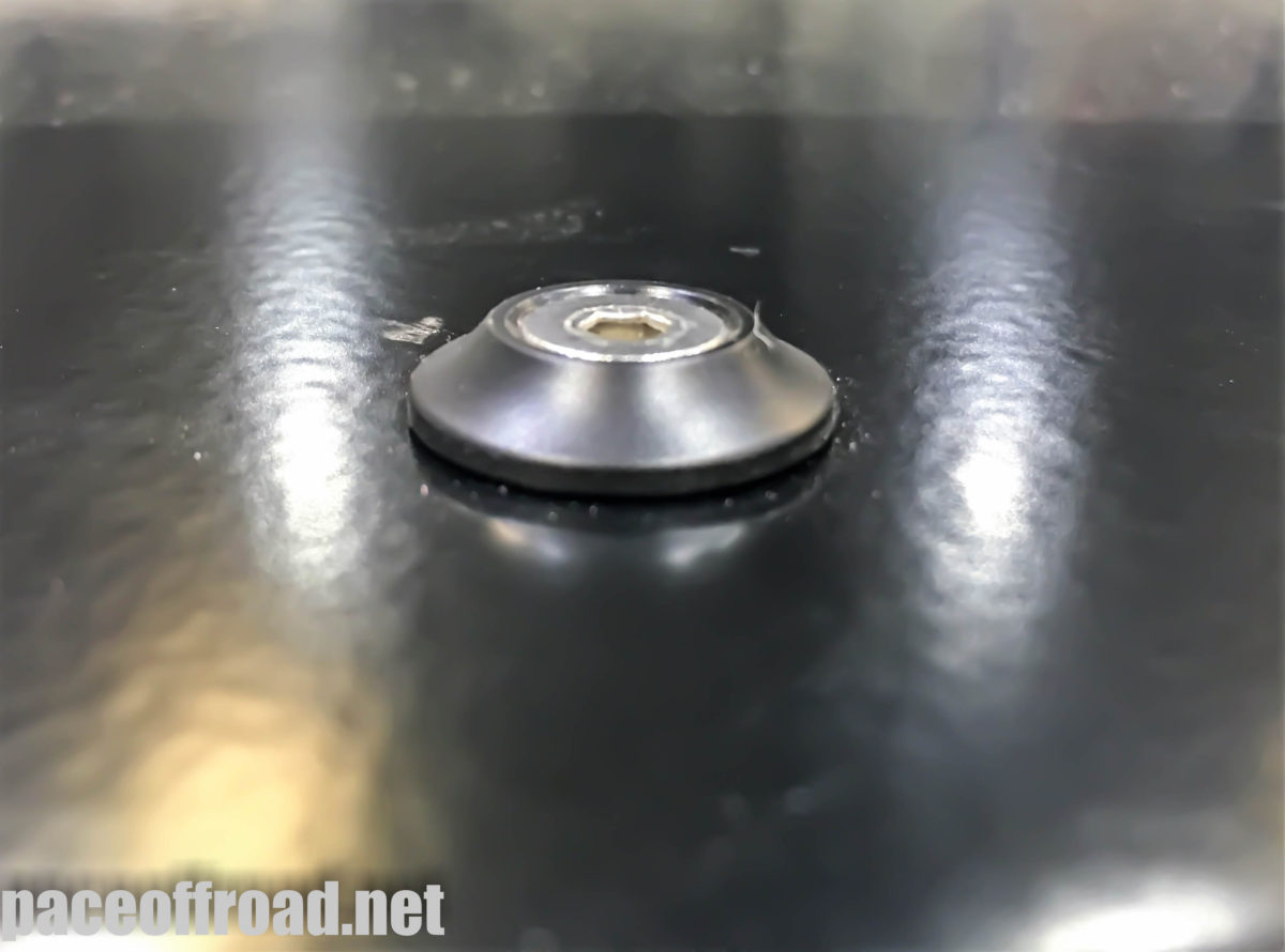 Delrin Plastic 1/4″ Countersunk Washer Set – Pace Offroad